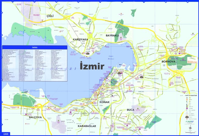 Why You Should Always Have a Paper Map with You - Trip to İzmir